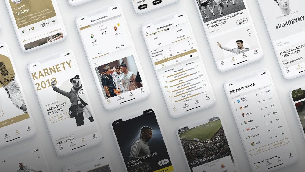 Legia Warszawa's Official Mobile App I Case Study